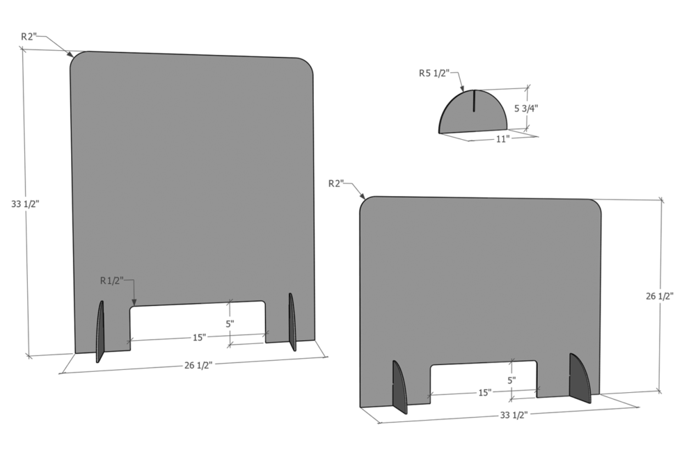 Acrylic Guards - Pacific Panel